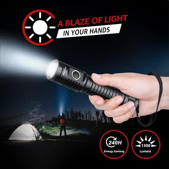 COAST PX19R Powerful High Power Rechargeable 2600 Lumen Flood Handheld ...