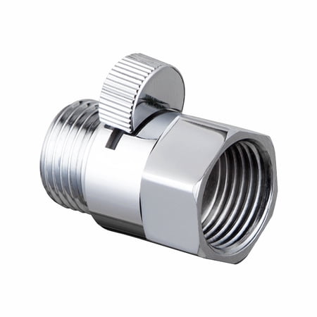 Shower Head Shut Off Valve with Short Switch and Chrome Brass Handle ...