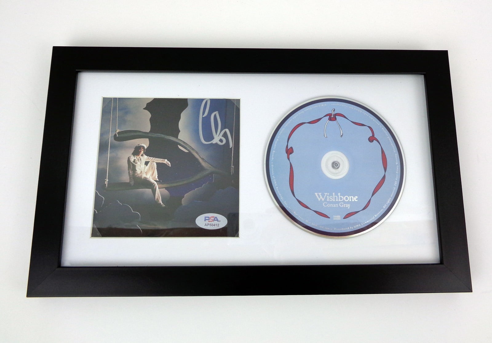 Conan Gray Signed Autograph Wishbone CD Framed PSA/DNA COA A - Walmart.com