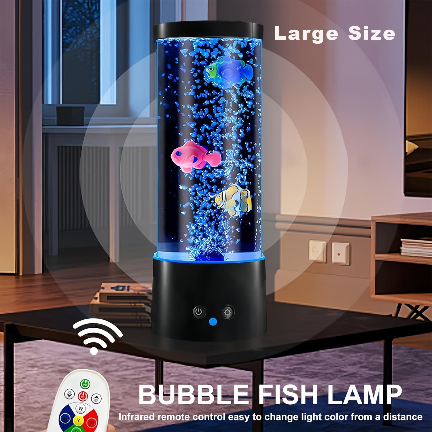 Click here for Unbranded Large Jellyfish Lamp  Bubble Fish Light... prices