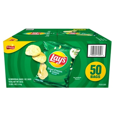 Lays Classic Salted Yellow Pack 52g (Pack of 16) - Walmart.com