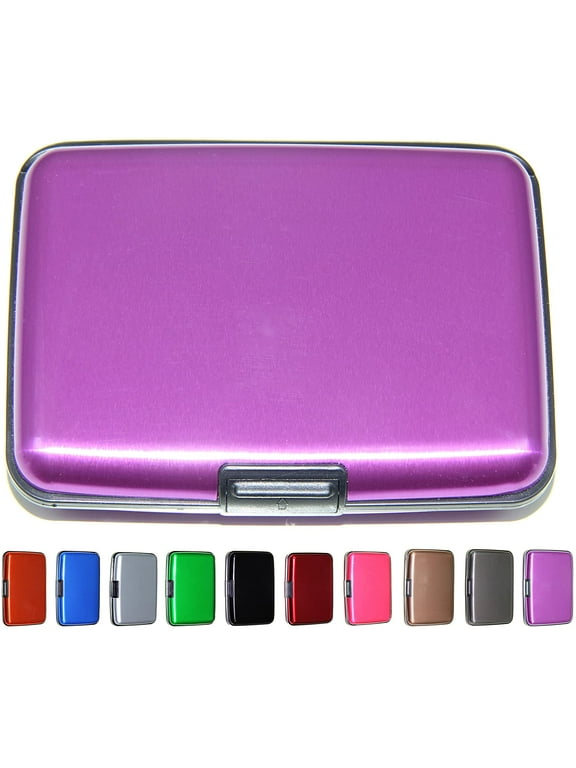 D-GROEE Blocking Credit Card Protector Waterproof Aluminum ID Case Hard ...