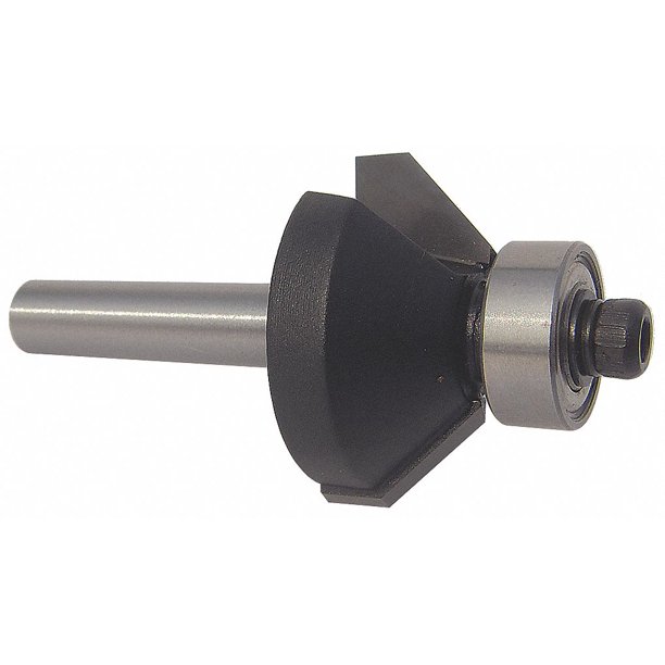 Westward Chamfer Profile Router Bit,1-1/2" 16Y541 - Walmart.com