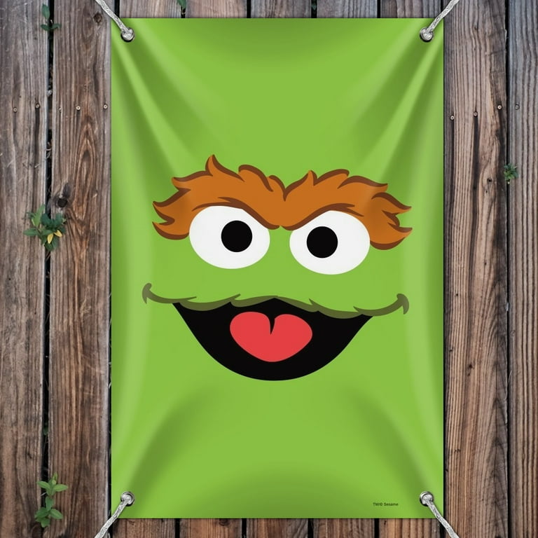 Oscar The Grouch Face