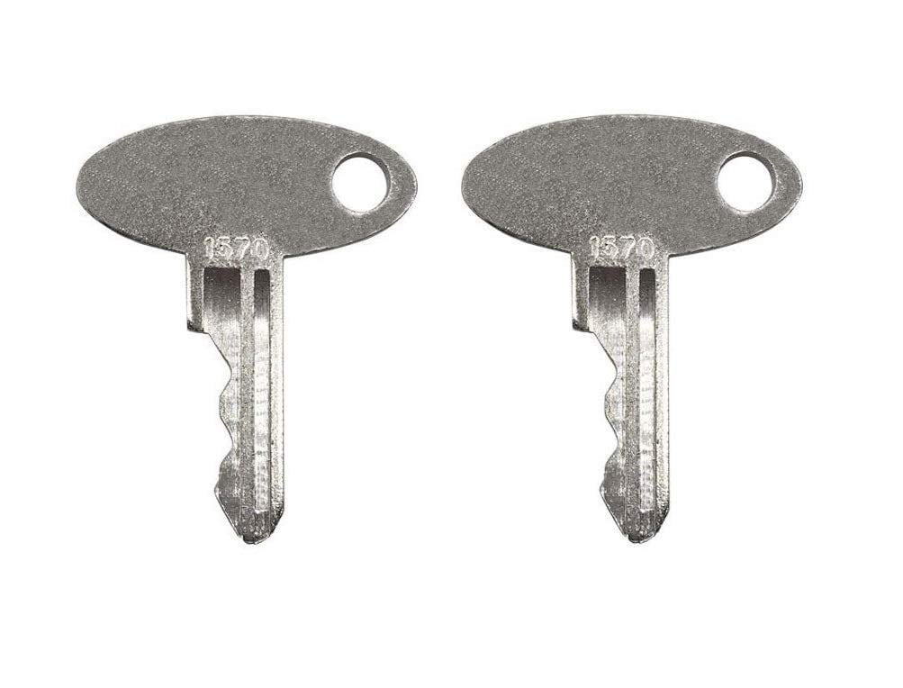 2 Pack Ignition Keys for Ford New Holland Massey Ferguson Perkins Sakai ...
