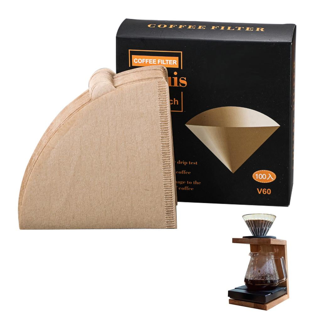 Tohuu Coffee Filter Cone 1-4 Cup Cone Coffee Filters Single-Use No ...