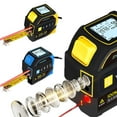 3-in-1 Digital Measuring Tape - LCD Backlight, Tape, Digital Meter ...