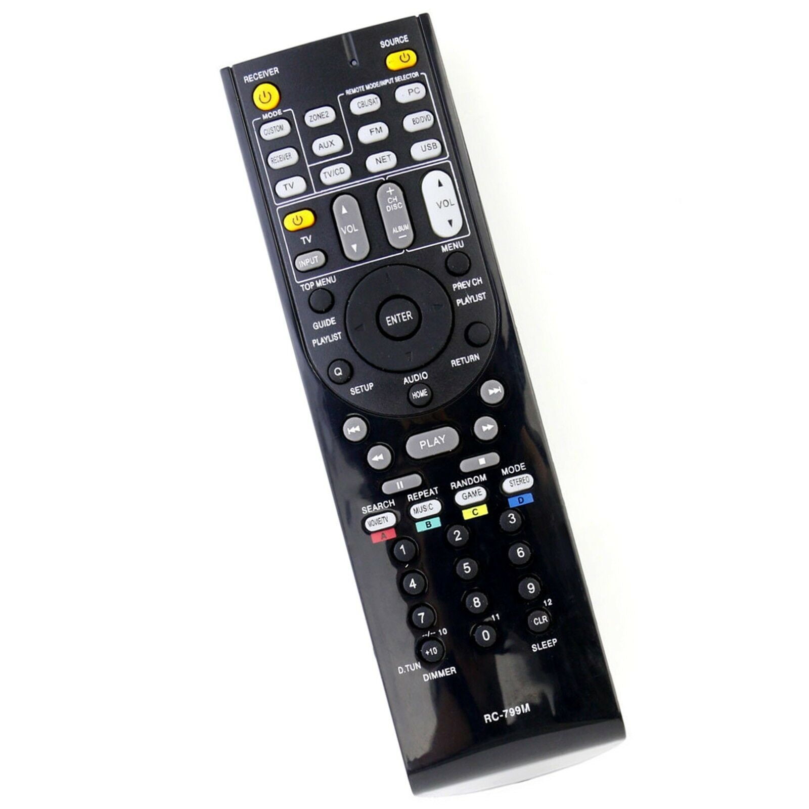 RC-799M Replace Remote for Onkyo AV Receiver HT-RC330 HT-S3500 HT-R391 HT-R548 - Walmart.com