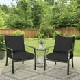 Mainstays 42"L x 24"W Black Rectangle Outdoor 2-Piece Deep Seat Cushion - Walmart.com