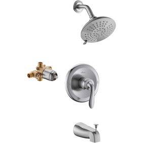 Pfister Hand Held Shower with Slide Bar Brushed Nickel - Walmart.com