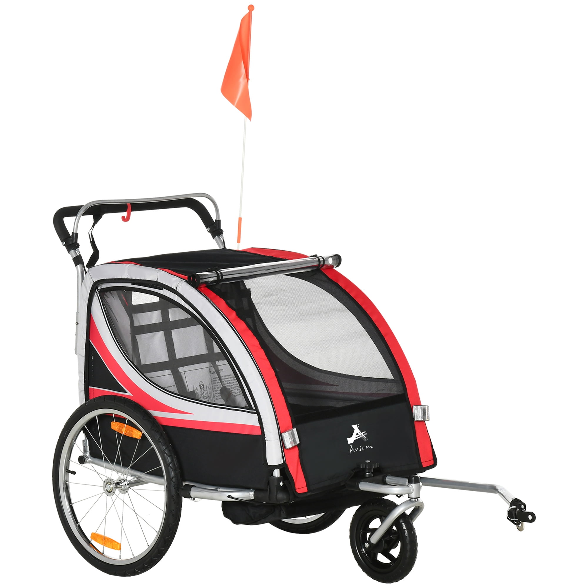Click here for Aosom Child Bike Trailer With Storage  5 Point Har... prices