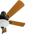 42" Chapter Ceiling Fan, Bowl Light, Bronze - Walmart.com