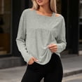 Abomasnow Women's Athletic Shirts Long Sleeve Crewneck Solid Color ...