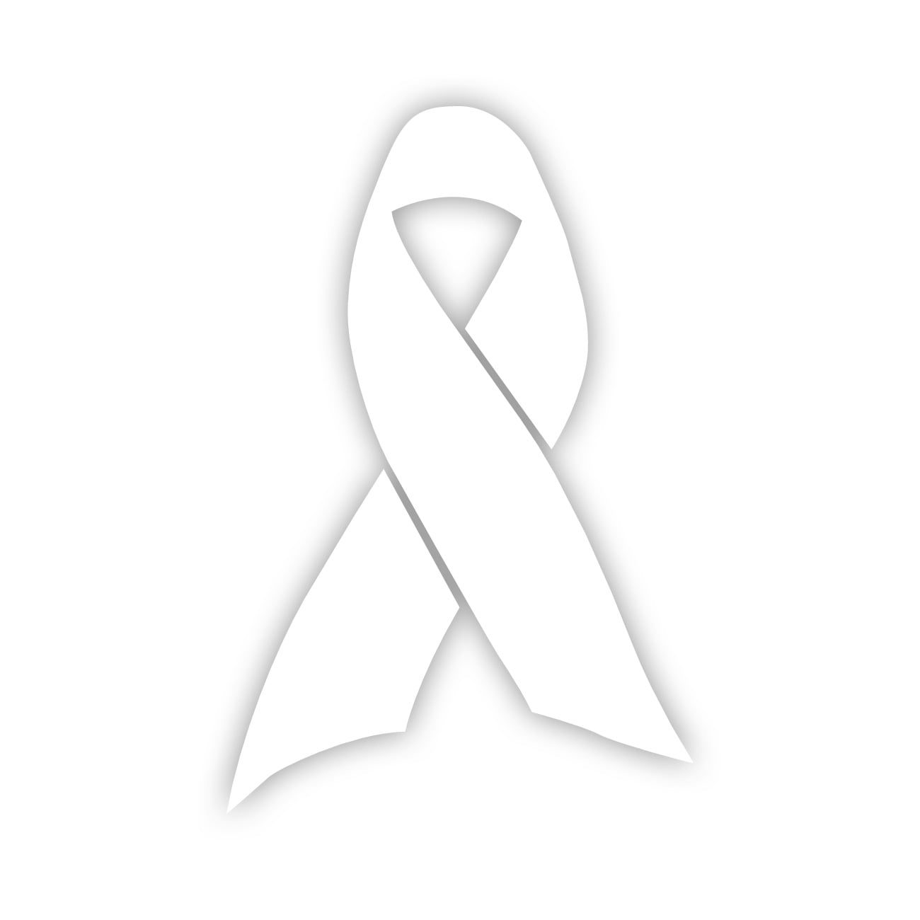 Ribbon Sticker Decal Die Cut - Self Adhesive Vinyl - Weatherproof ...