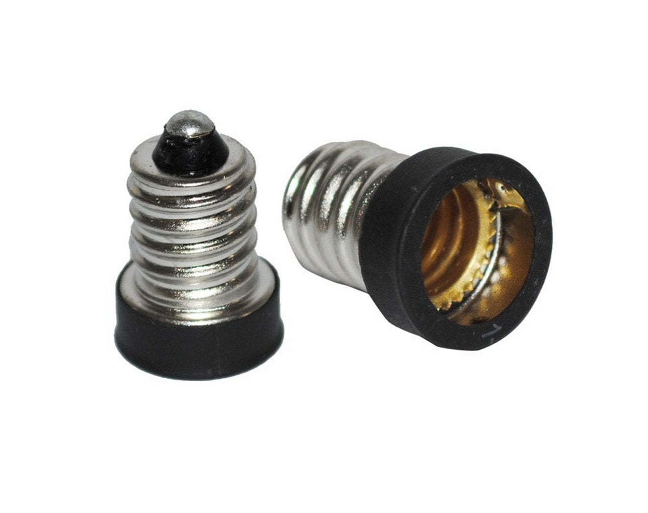 Haobase 6 pcs E14 to E12 Adapter - Small Edison Screw (E14) to ...
