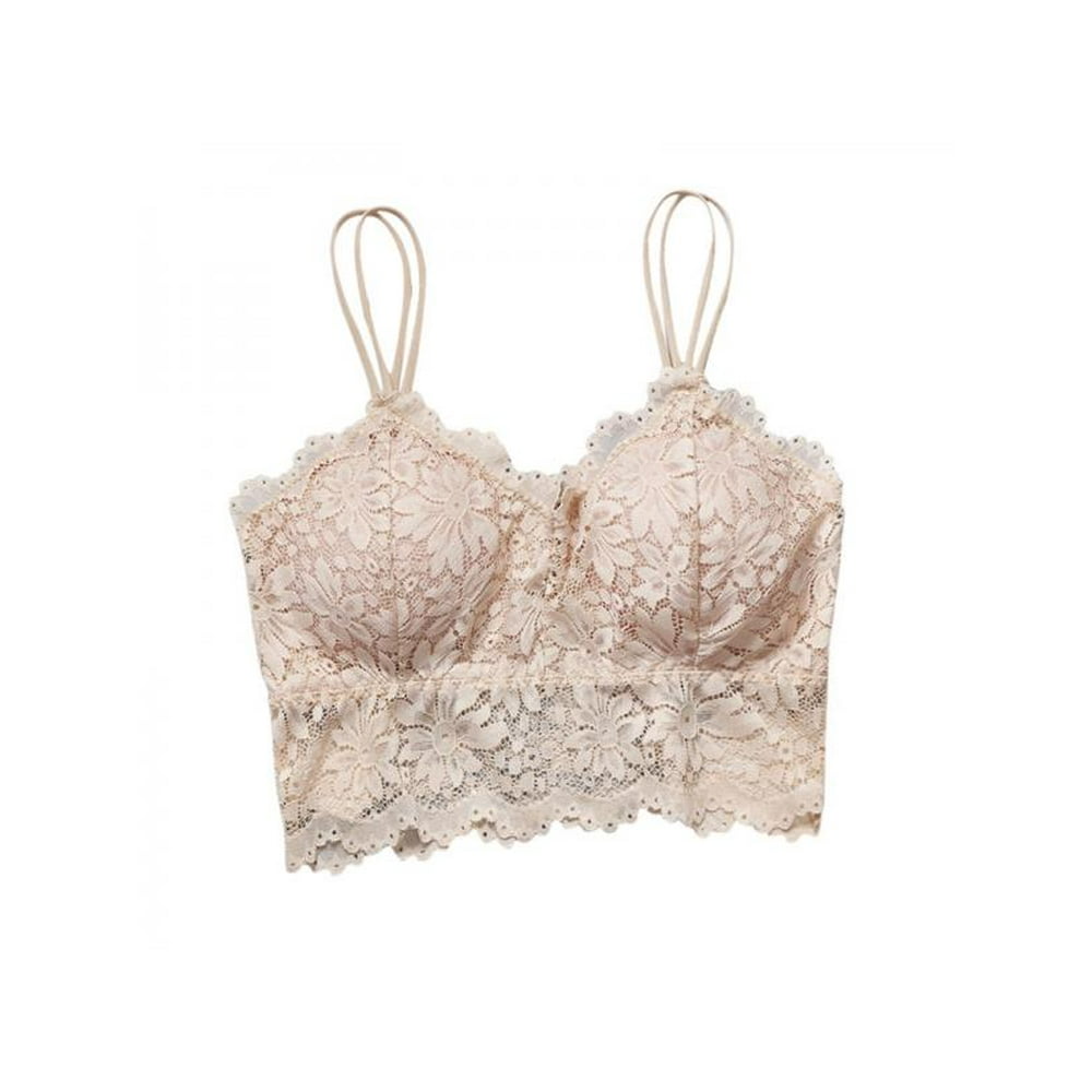 Starry Night - Women Sexy Lingerie Lace V Neck Crochet Bralette Bra ...