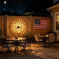 Solar-Powered Outdoor Wall Lights Solar Outdoor Wall Light With Shadow ...