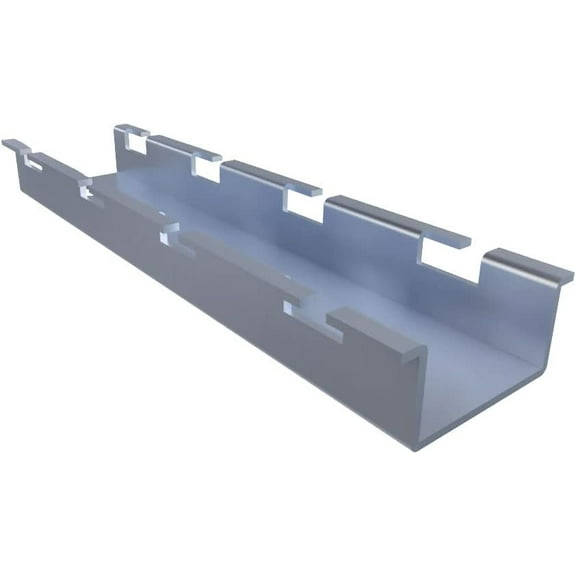 Electro Zinc Plated Wire Mesh Cable Tray Ceiling Hanging Bar, Silver ...