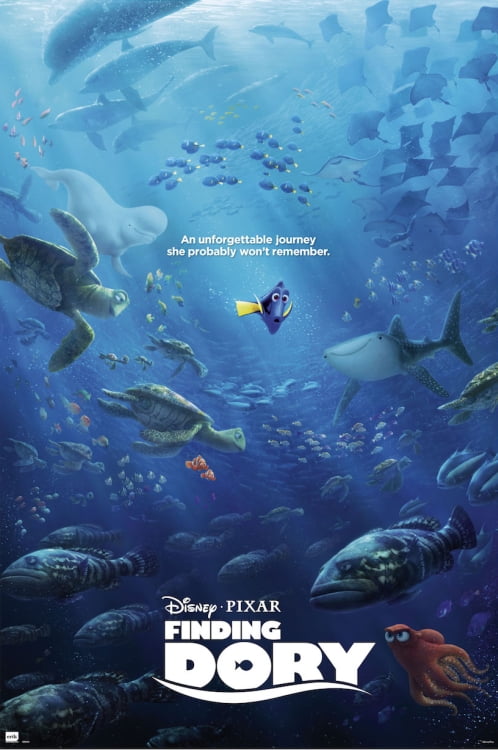 Finding Dory Poster (24 x 36) - Walmart.com