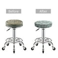 Fotbe Pirate Adventure Map Stool Covers Round,Waterproof Round Bar ...