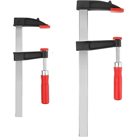 SICED F Clamps Bar Clamps, 20cm & 30cm Heavy Duty Quick Slide ...