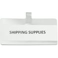 Wire Rack Shelf Tag, Side Load, 3.5 X 1.5, White, 10/pack | Bundle of 5 ...