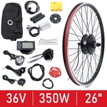 27.5" 36v 500W E-Bike Front Wheel Conversion Kit Electric Bicycle Motor ...
