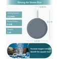 Pawfly Aquarium Air Stone Disc Bubbler 1.5 inch, Oxygen Diffuser ...
