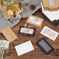 150Pcs 3 Colors Paper Envelopes with Window Rectangle Mixed Color ...