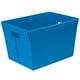Box Partners Space Age Totes,23x15x16,BL,6/CS - BXP BINS189 - Walmart.com
