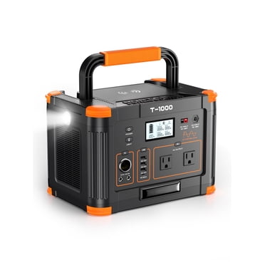EBL Portable Power Station Voyager 1000, 110V/1000W Solar Generator ...