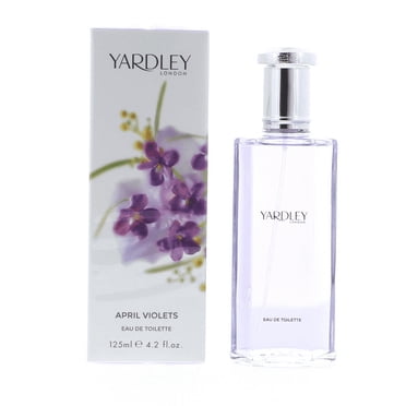 Yardley London April Violets Eau De Toilette Spray for Women 4.2 oz ...
