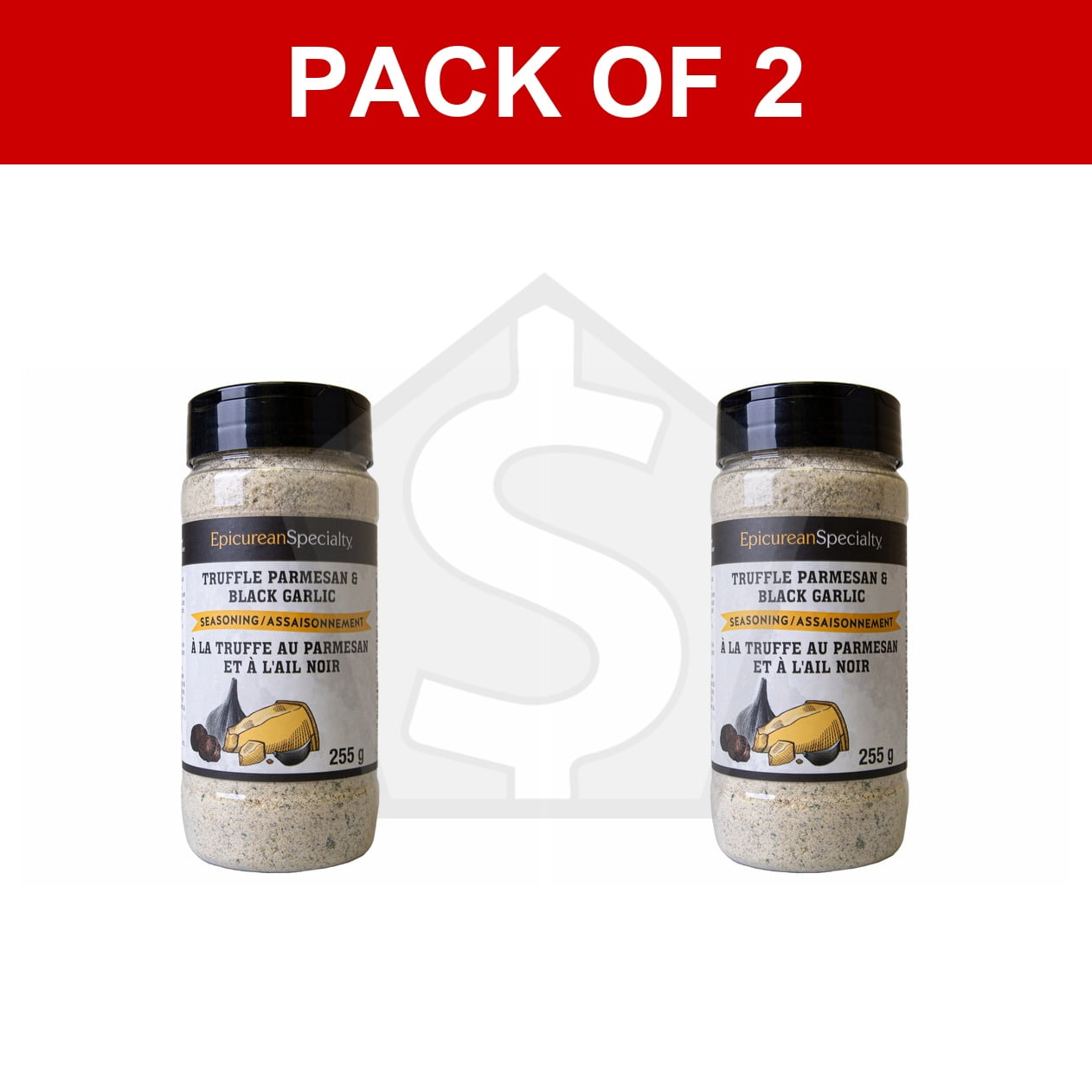Lot de 2 - Epicurean Spécialité Truffe Assaisonnement Parmesan & Ail ...