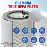 LifeSupplyUSA True HEPA Filter Replacement Compatible with Austin Air ...