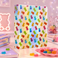Ecokind Gummy Bear 1-Inch 3 Ring Paper Binder, 12.08in x 10.35in, Holds ...
