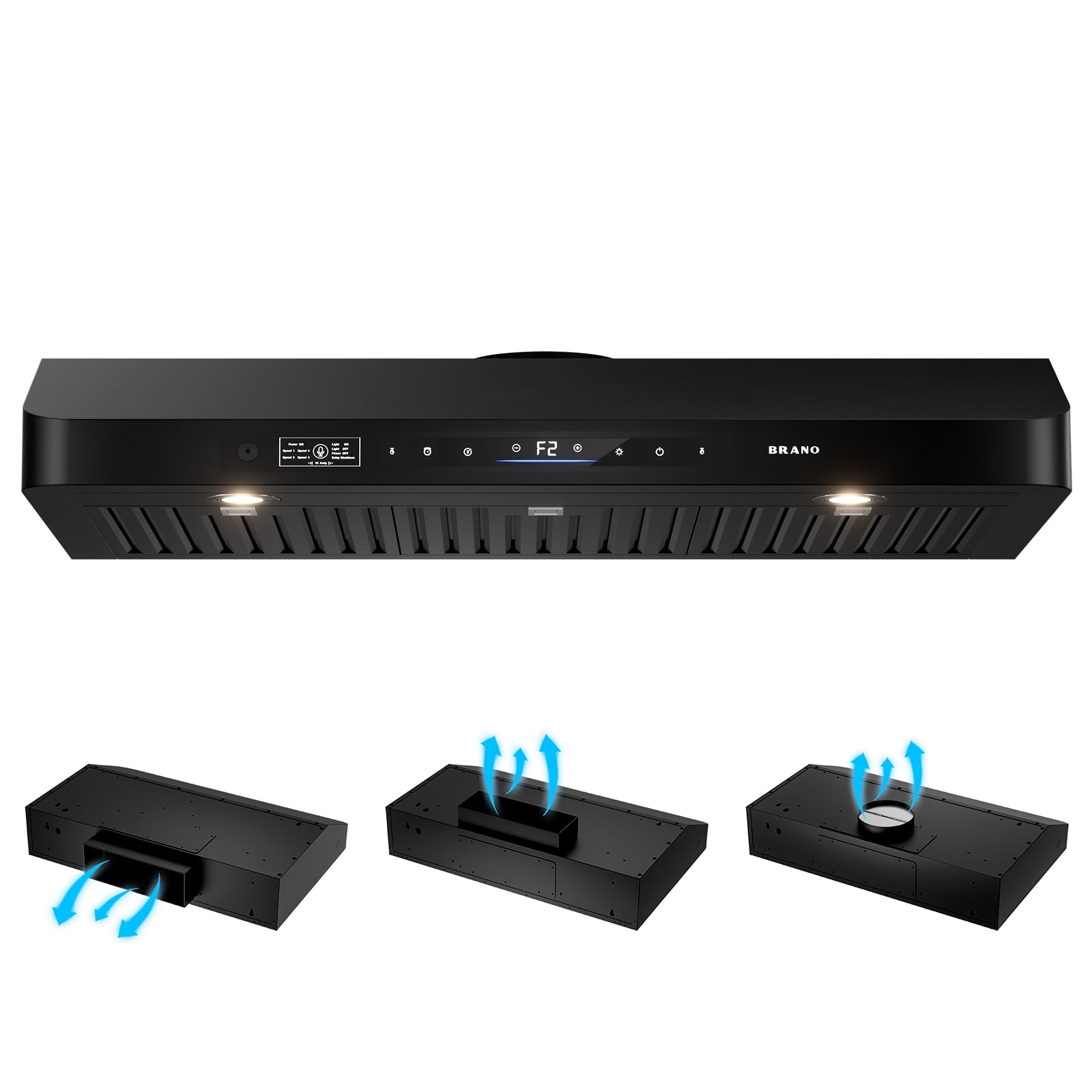 Click here for Brano 36 In. 900 Cfm Ducted Under Cabinet Range Ho... prices