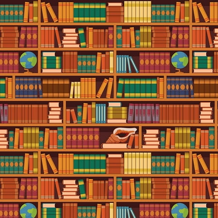 Book Lover Gift Wrap Premium Thick Wrapping Paper Library Librarian ...