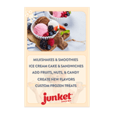 Junket Ice Cream Mix Very Vanilla Flavor, Homemade Style, 4 Ounce Pack ...