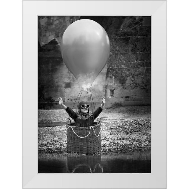 Birkhofer, Bruno 14x18 White Modern Wood Framed Museum Art Print Titled ...