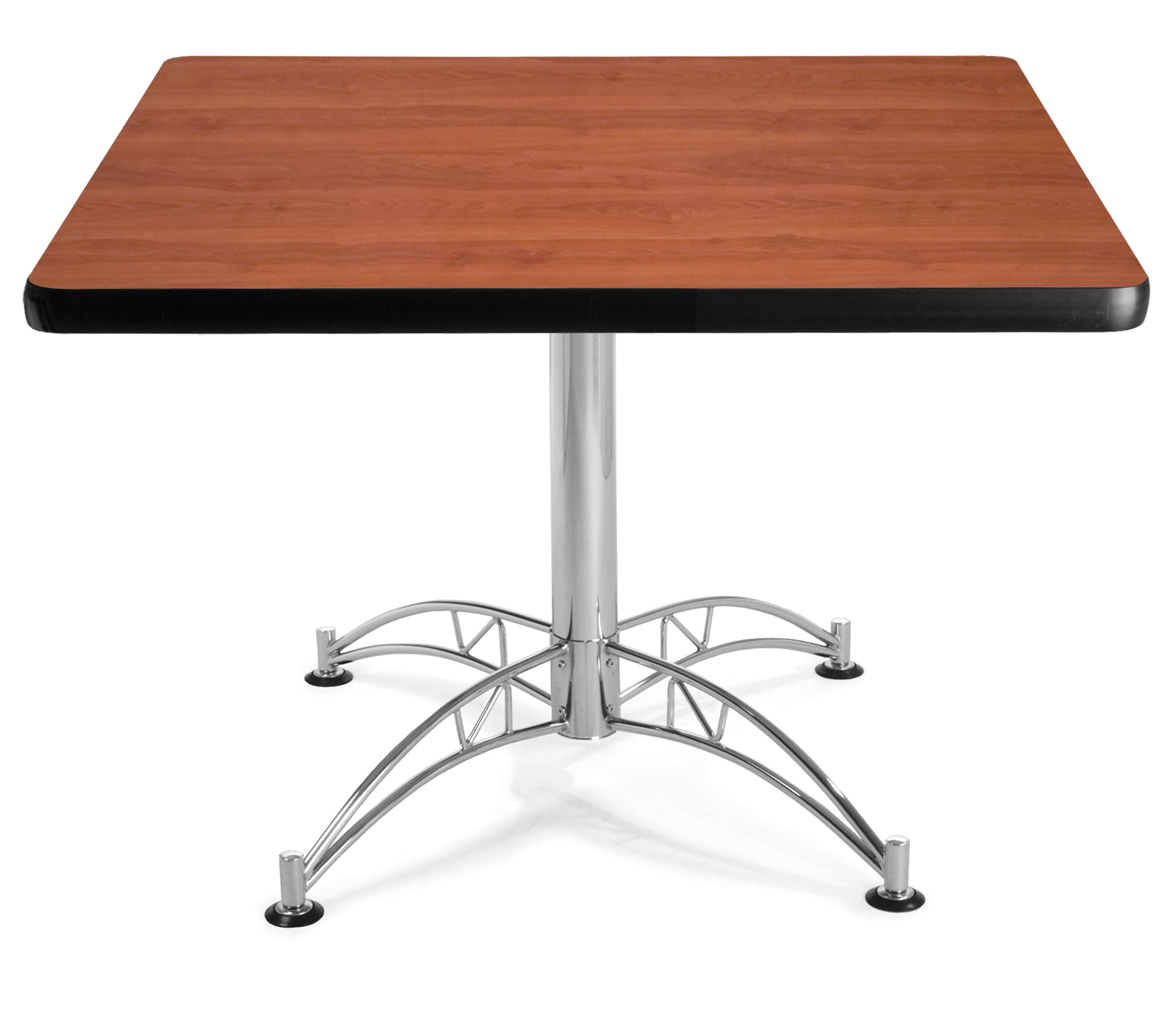 OFM Model LT42SQ 42" Multi-Purpose Square Table with Chrome-Plated ...