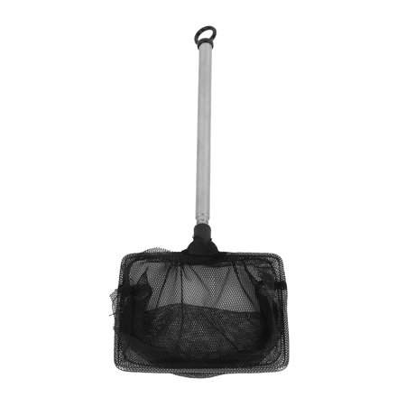Fish Shrimp Net, Extendable Stainless Steel Handle Square Fish Net ...