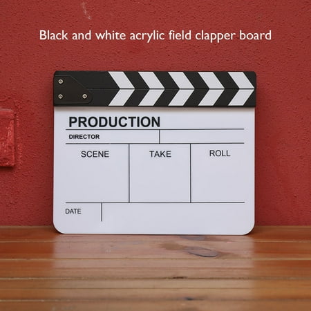 Coiry Film Clap Board 12x10 inch Clapboard Filming Tools with Eraser ...