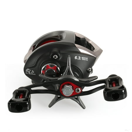 Lixada 12+1 Ball Bearings Baitcasting Reel Fishing Fly High Speed ...
