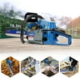 WEMARS 62cc Gas Chainsaw, 20-Inch, 2 Stroke, for Wood Cutting, Outdoor ...