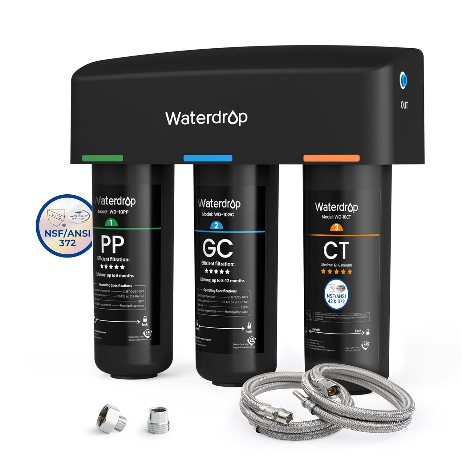 Click here for Waterdrop Tsa 8 Layer Under Sink Water Filter Syst... prices