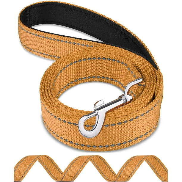 HTAIGUO 5FT Dog Leash, DoubleHTAIGUO Sided Reflective Nylon Dogs ...