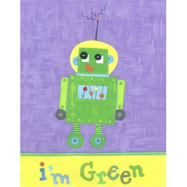 Little Acorn Green Robot - Green - Walmart.com