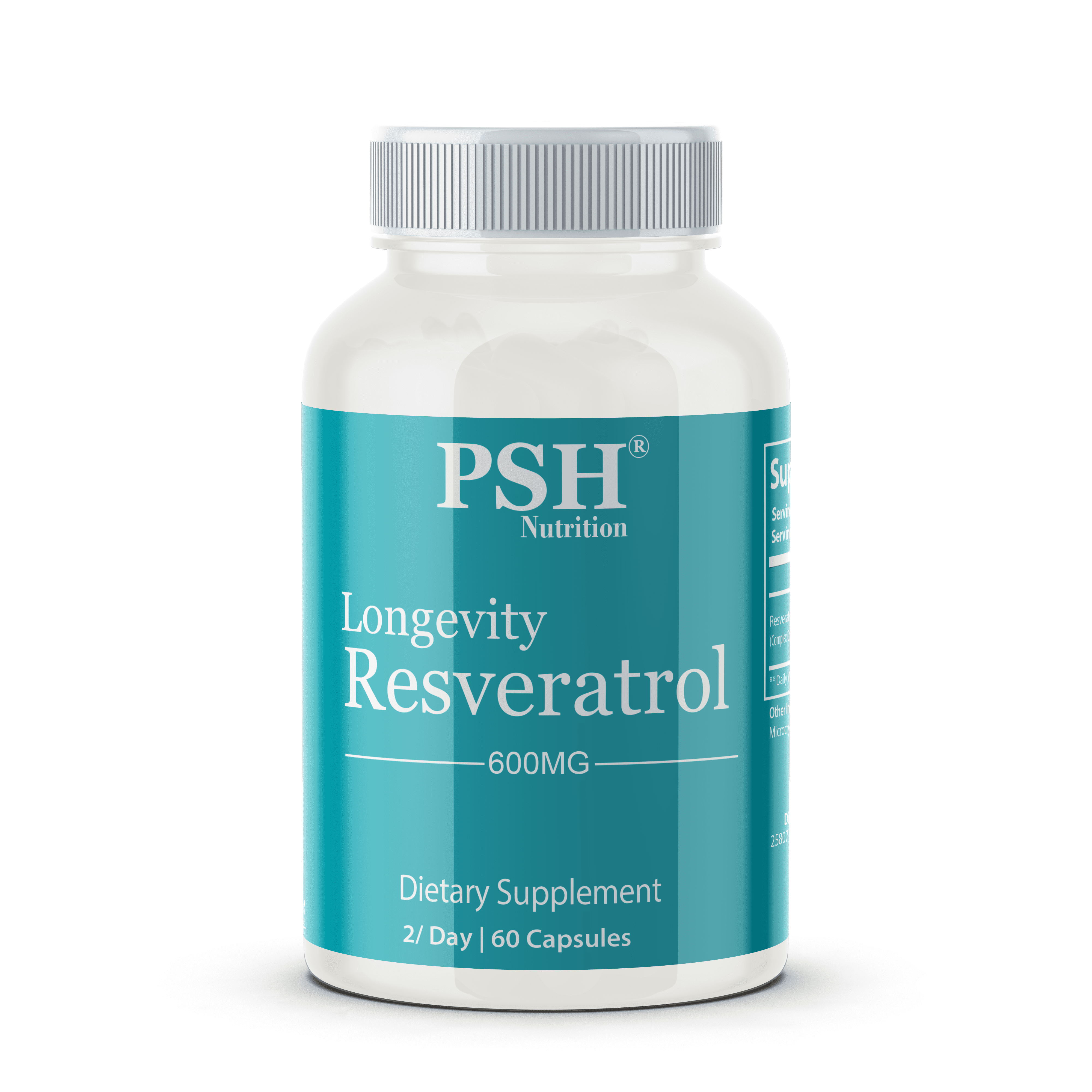PSH Nutrition Longevity-Resveratrol - Anti-Aging Formula - Walmart.com