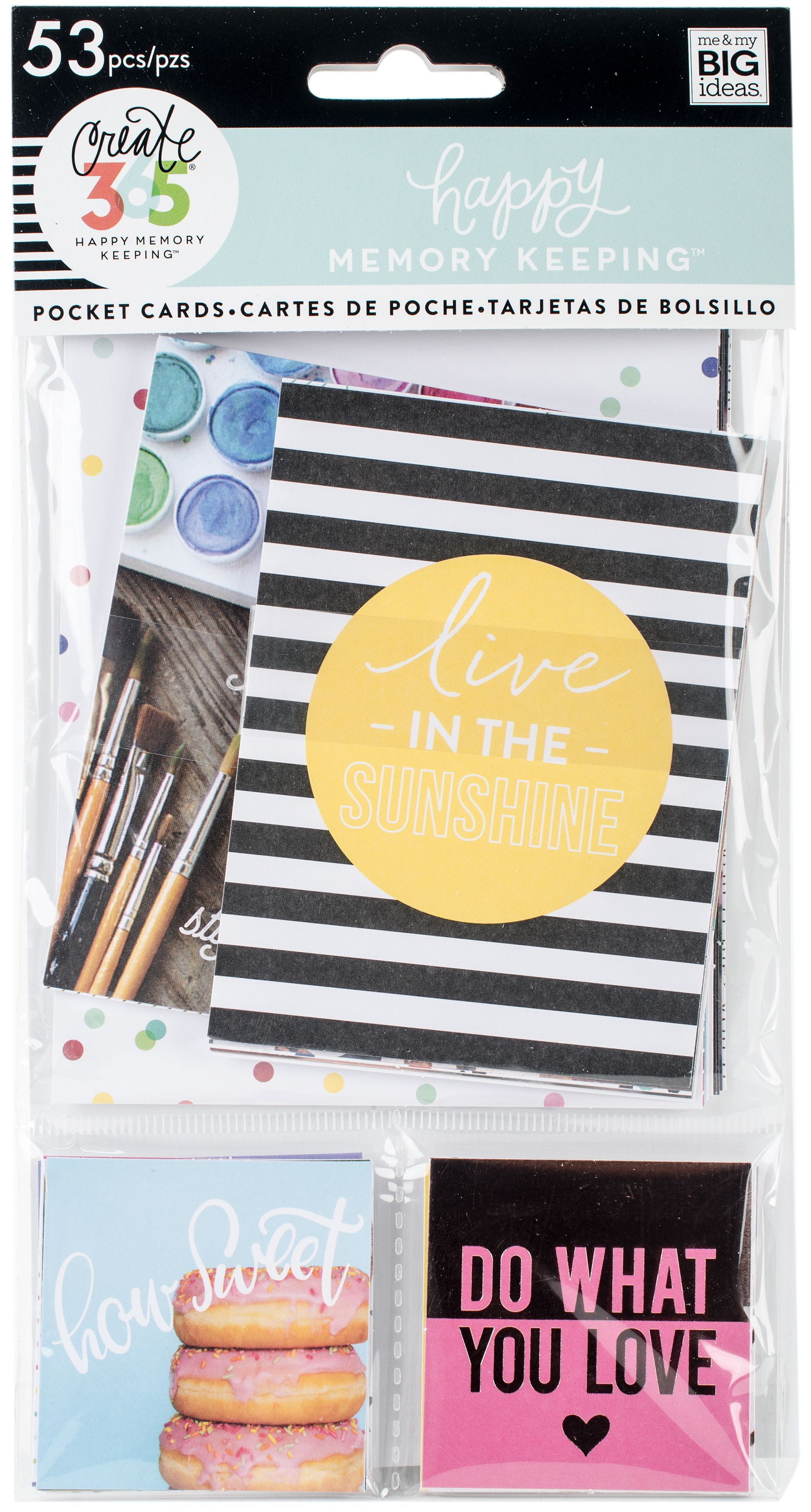 Happy Memory Keeping Big Pocket Cards 53/Pkg-W/Foil - Walmart.com