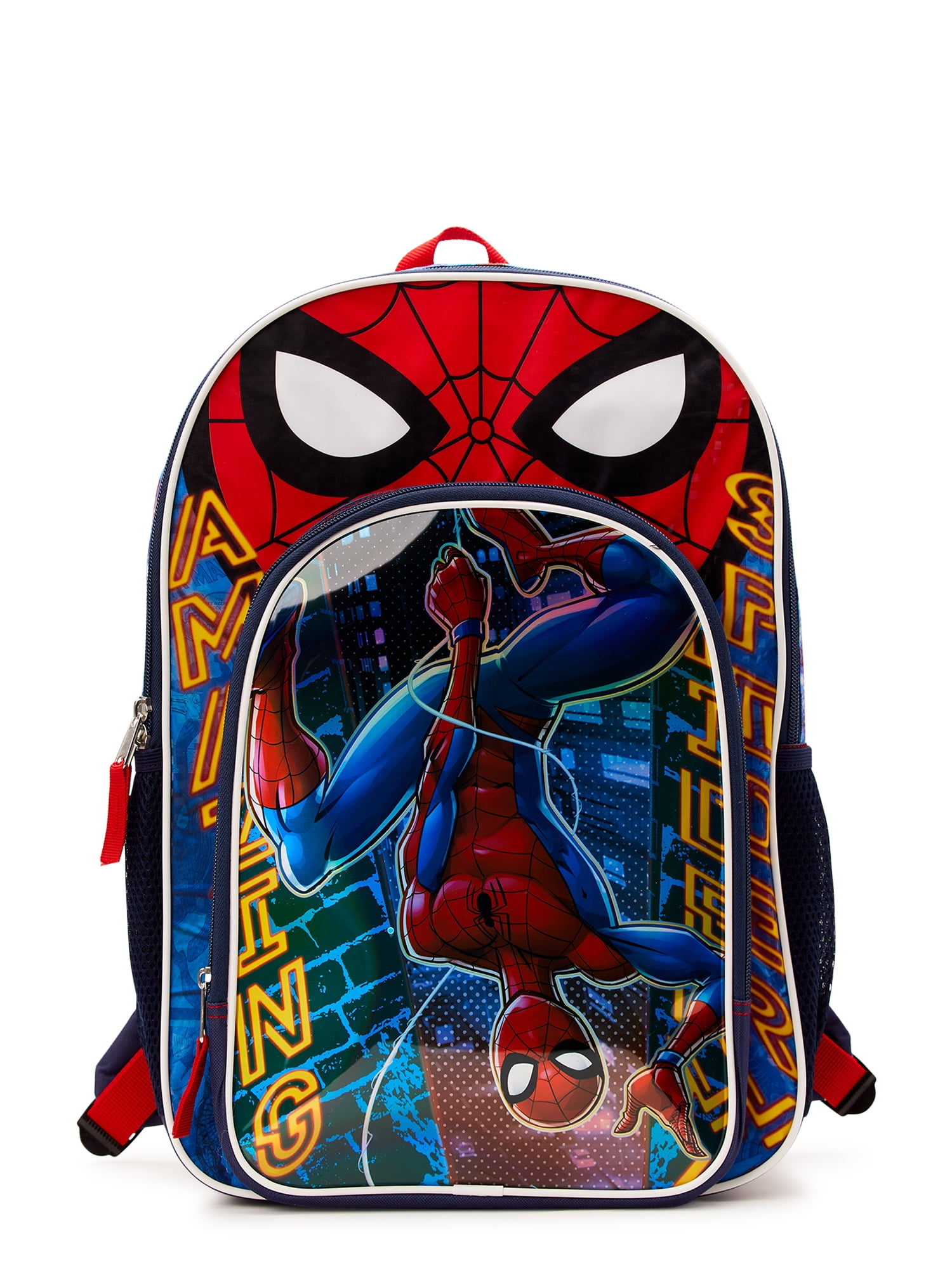 Spider-Man Kids Amazing Spider-Man Print 17" Laptop Backpack - Walmart.com
